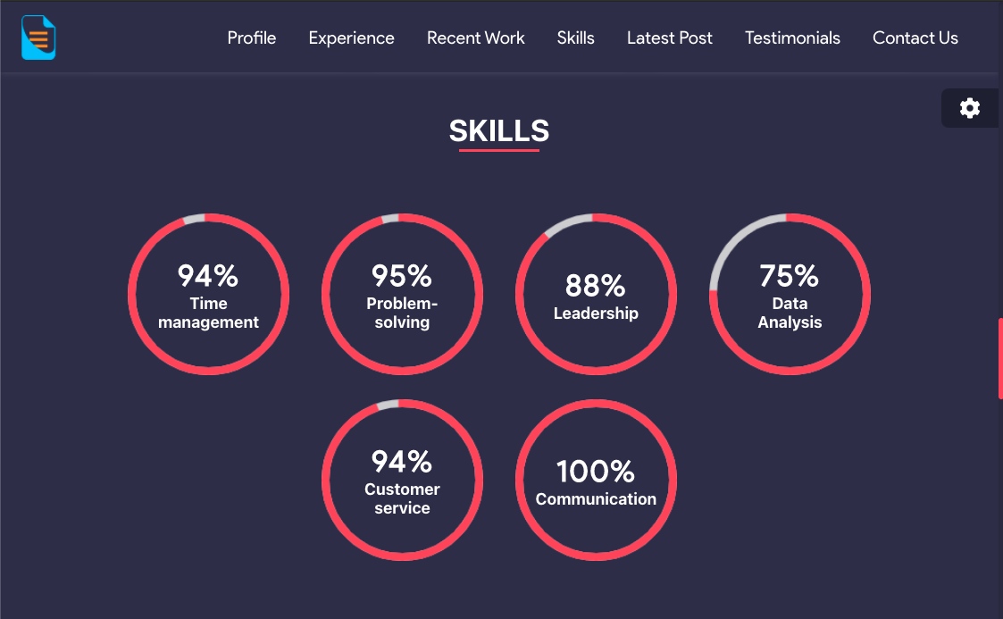 Portfolio Builder - Laravel Personal Website Theme & CV Builder by infyomlabs